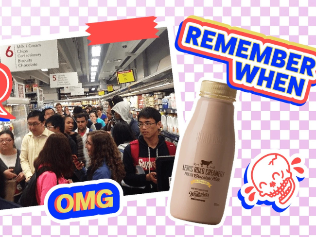 Remember when New Zealand lost its collective shit over chocolate milk ...