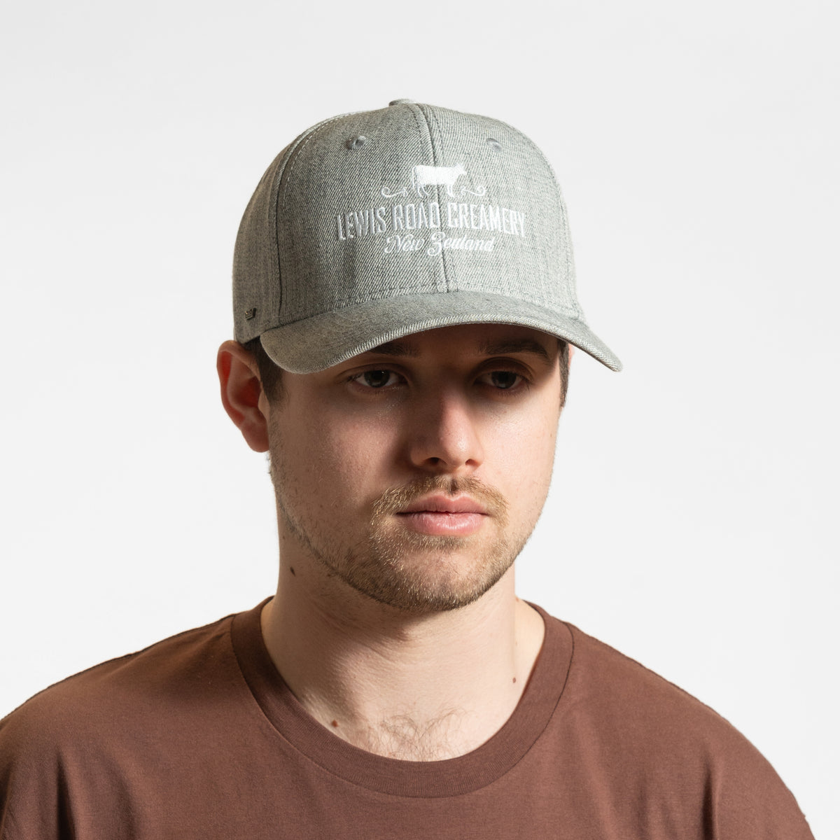 LRC Logo Baseball Cap (Gray) – Lewis Road Creamery NZ